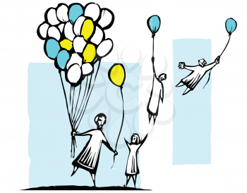 Flying People Clipart Png